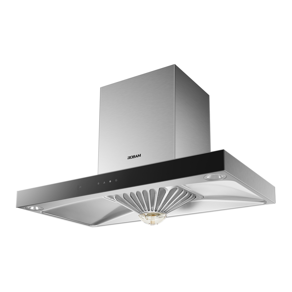 Range Hood | T-shaped type | Model: 85H1 | 90cm | Airflow: 1080 m3/hr – Robam UAE