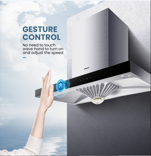 Range Hood | T-shaped type | Model: 85H1 | 90cm | Airflow: 1080 m3/hr – Robam UAE